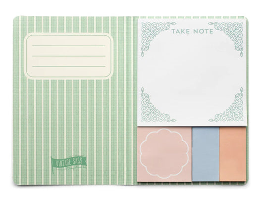 Vintage Sass Sticky Notes - For Fox Sake – Copper Fox of Ironbridge