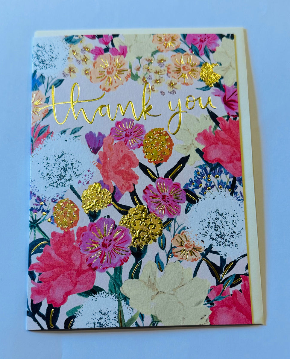 Thank You - Louise Tiler Cards – Copper Fox of Ironbridge