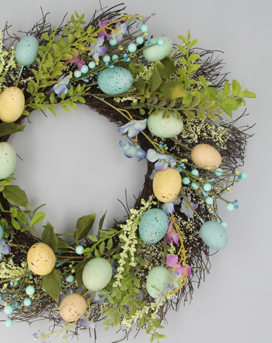 Gisela Graham Easter wreath – Copper Fox of Ironbridge